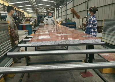 China Pharmaceutical Fireproof Waterproof Rock Wool Silica Sandwich Panel for sale