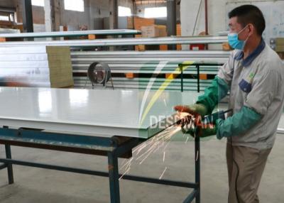 Cina Pannello a sandwich isolato d'acciaio della silice di colore prefabbricato della Camera in vendita