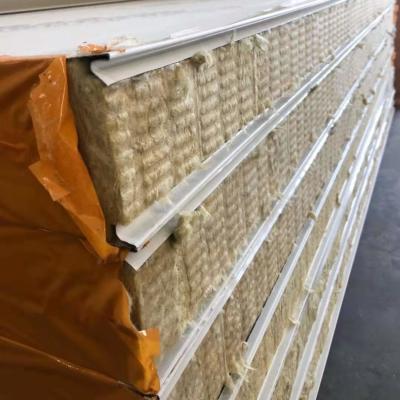 Cina Tipo pannello di S di parete laterale del panino di lana di roccia del collegamento con isolamento termico in vendita
