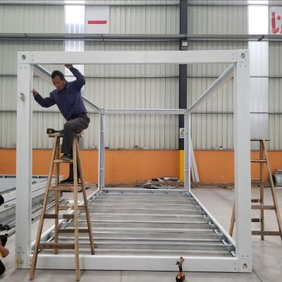 China As lãs de rocha imprensam a casa destacável de aço 20ft do recipiente do painel Q235 à venda