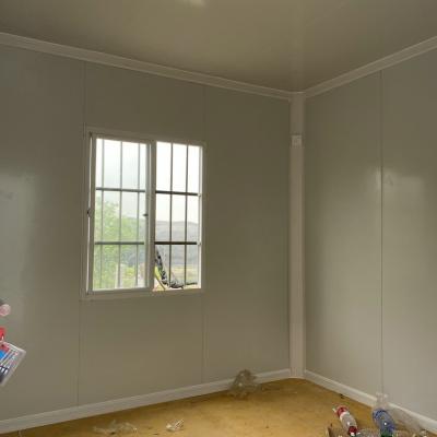 China 50mm PU Sandwich Panel Mobile Detachable Container House Portable for sale