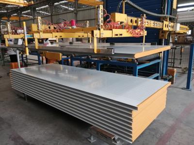 China as lãs de rocha da espessura de 200mm imprensam o painel para a parede à prova de fogo do quarto desinfetado à venda