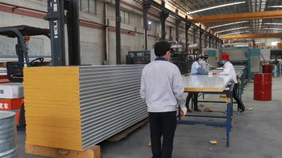 Cina Il prezzo franco fabbrica facile installa i pannelli di parete dell'isolamento del pannello a sandwich della lana di roccia in vendita