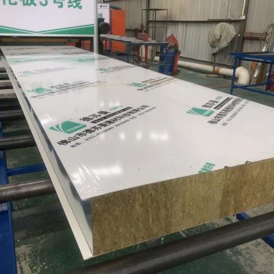 Cina Costruzione farmaceutica del pannello a sandwich della parete della lana di roccia di industriale di personalizzazione 150mm in vendita