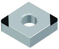 China Super Hard Spinning CBN Inserts with Wiper PCBN Inserts for Turning 80-120 Characters for sale