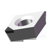 China Super Hard Spinning CBN Inserts with Wiper PCBN Inserts for Turning 80-120 Characters for sale