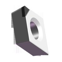 China Super Hard Spinning CBN Inserts with Wiper PCBN Inserts for Turning 80-120 Characters for sale