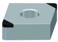 China Super Hard Spinning CBN Inserts with Wiper PCBN Inserts for Turning 80-120 Characters for sale