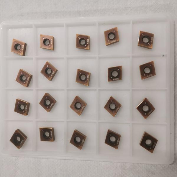 Quality Tunring Coated CNGA PCBN Inserts For Hardened Steel Machining for sale