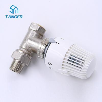Cina Valvola diritta EN215 della testa termostatica del radiatore di TRV in vendita