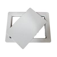 China Durable 36x36 Ceiling Access Panel PVC Frame Galvanized Steel Magnet Trapdoor for sale