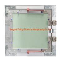 China Spring Open System Aluminum Access Panel with Red Hook - 200x200mm to 600x600mm Sizes for Drywall Ceiling Installation for sale