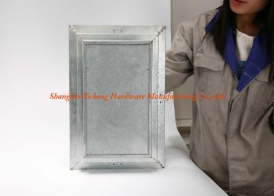 China Rectangle Quick Install Steel Access Panel With Heavy Hatch  Four Hooks for sale