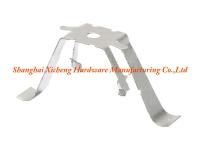 China Galvanized Steel Spring Clip Clamp 10-315 Ton Stamping for Ceiling for sale