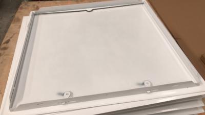 China 1.0mm 24x24 Subfloor van het Roestvrij staalmetaal de Deklaag van het Toegangsdeurpoeder Te koop
