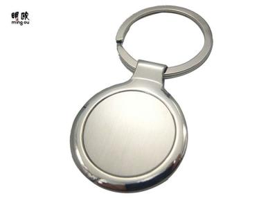 Cina Logo d'argento brillante della stampa/laser di Keychains Palting dello strato del metallo rosso dello spazio in bianco in vendita
