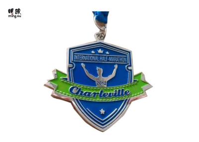 China Sport Running Custom Cast Medals , Champion Custom Engraved Medallions for sale