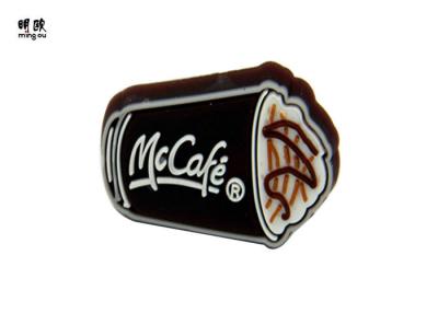 China Butterfly Clip Metal Lapel Pins  Eco - Friendly Logo Rubber Black Body for sale