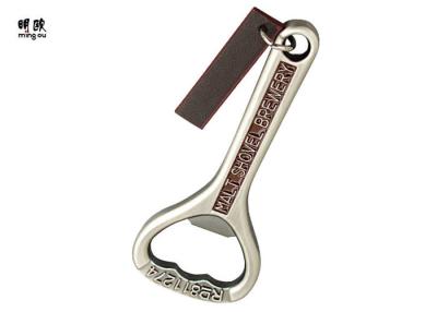 China Leather Pendant Antique Beer Bottle Openers Metal Material for Promotion for sale