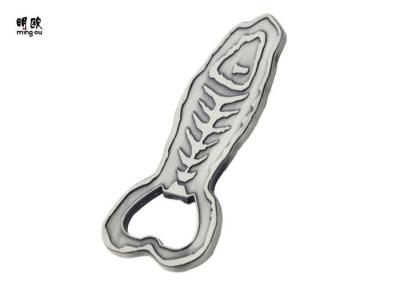 China Custom Fishbone Antique Beer Bottle Openers Promotion Souvenir Beer Opener for sale