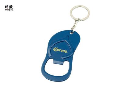 China Spray Lacquer Personalised Bottle Opener Keyring Shoe Shaped for sale