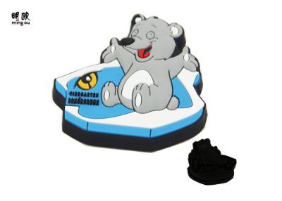 China Eco - Friendly Custom Fridge Magnets , Novelty Cute Bear Animal Refrigerator Magnets 20g Weight for sale