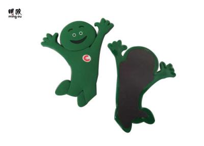 China Rubber Souvenir Fridge Magnets Lovely Animal Green / Black  For Advertising for sale