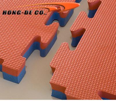 중국 120 킬로그램 / cbm 두배 컬러 에바 체육관 폼매트 판매용