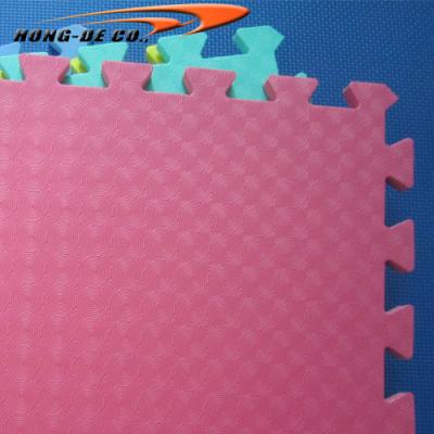 중국 25 밀리미터 3 층 1m*1m 에바 체육관 폼매트 / 태권도 마루 매트 판매용