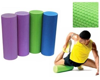중국 EN71 증명서 5각 감촉이 있는 요가 발포제 롤러 eva 폼 롤러 20x30cm 판매용