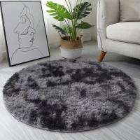 China Custom Shaggy Polyester Area Rug 500pcs MOQ Soft Non Slip Home Carpet for sale