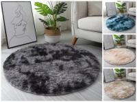 China Custom Shaggy Polyester Area Rug 500pcs MOQ Soft Non Slip Home Carpet for sale