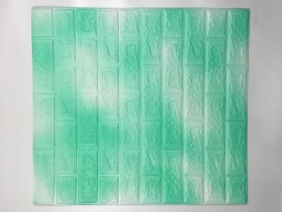 Cina arcobaleno degli autoadesivi della parete della decorazione della parete della carta da parati DIY degli autoadesivi 3D della parete della schiuma del PE 3D in vendita