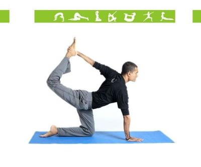 China Almofadas de Mat Moisture Proof Yoga Foam da espuma do azul 1830*610mm Xpe à venda