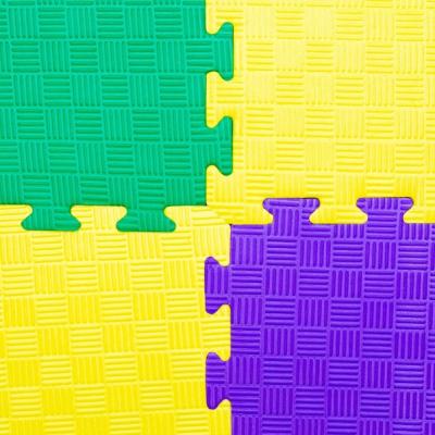 중국 주차장을 위해 맞물리는 크로스 패턴 난문 약한 하반 에바 체육관 폼매트 판매용