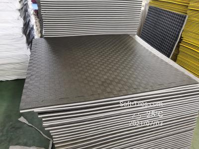 중국 유도 태권도를 위한 크로스 패턴 에바 PE 체육관 폼매트 비 독성의 판매용