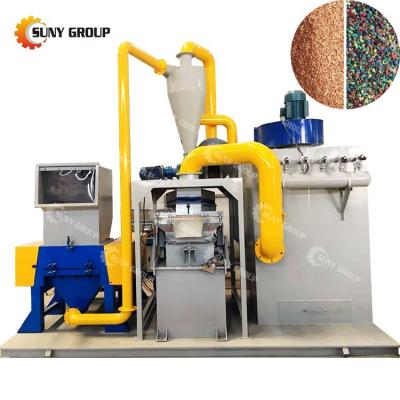 China Earth Cable Copper Wire Separating Recycling Machine Plant with PLC Core Components for sale