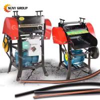 China High Capacity Scrap Cable Wire Stripping Machine with Electricity Automatic Function for sale