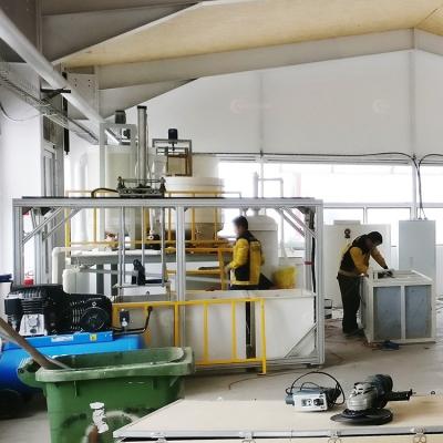 Cina Macchina di riciclaggio di scarti di metalli preziosi e rifiuti da 25 kW di potenza con installazione chiave in mano in vendita