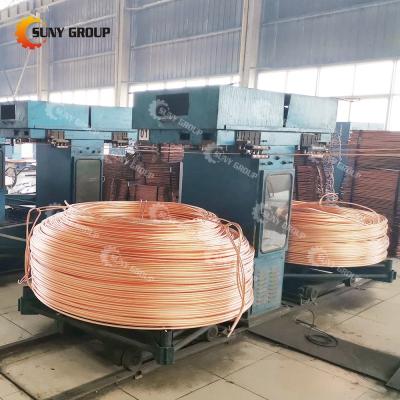 Chine Machine de coulée continue de la tige de cuivre sans oxygène à vendre