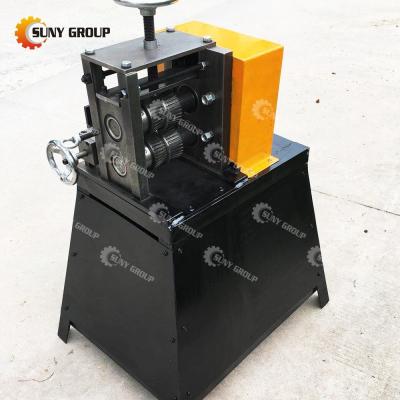 China 4.5kw Waste Cable Cutting Plastic Cover Stripper Machine for Separating Copper from Rubber/Plastic Casings for sale