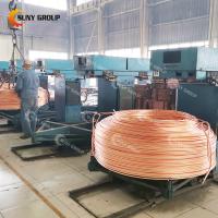 China Oxygen-Free Copper Bar Casting Production Line for Upward Continuous Casting Machine for sale