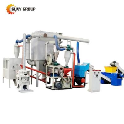 Cina Macchina avanzata per il riciclaggio di piastre rivestite di rame CCL/macchina per la frantumazione e la separazione dei PCB in vendita