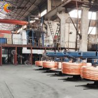 China Continuous Casting Machine for Brass/Copper Pipes and Rods Raw Material Cathe Copper for sale