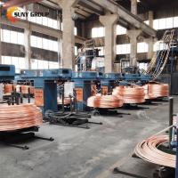 China Continuous Casting Machine for Brass/Copper Pipes and Rods Raw Material Cathe Copper for sale