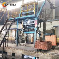 China Oxygen-Free Copper Bar Casting Production Line for Upward Continuous Casting Machine for sale