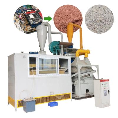 Cina Separatore di flusso d'aria Rafina rame Ricupero oro Scarp PCB riciclaggio macchina con migliore in vendita