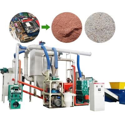Cina Separatore di flusso d'aria Rafina rame Ricupero oro Scarp PCB riciclaggio macchina con migliore in vendita
