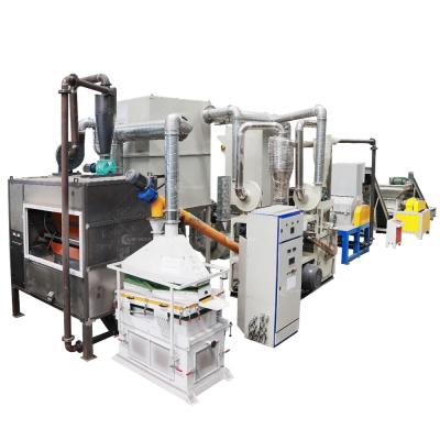 China Top of PCB Board Separation Recycling Machine Final Products Copper and Resin Powder for sale