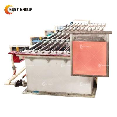 China 200-500 Capacity Scrap Copper Refining Machine for Pure Copper Anode Sheet Casting for sale